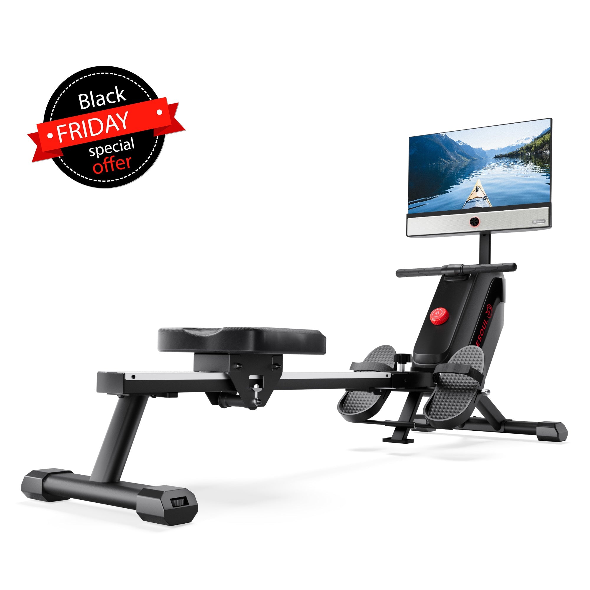 Yesoul Rowing Machine: Foldable Water Row with Screen – R1M Plus – YESOUL CA