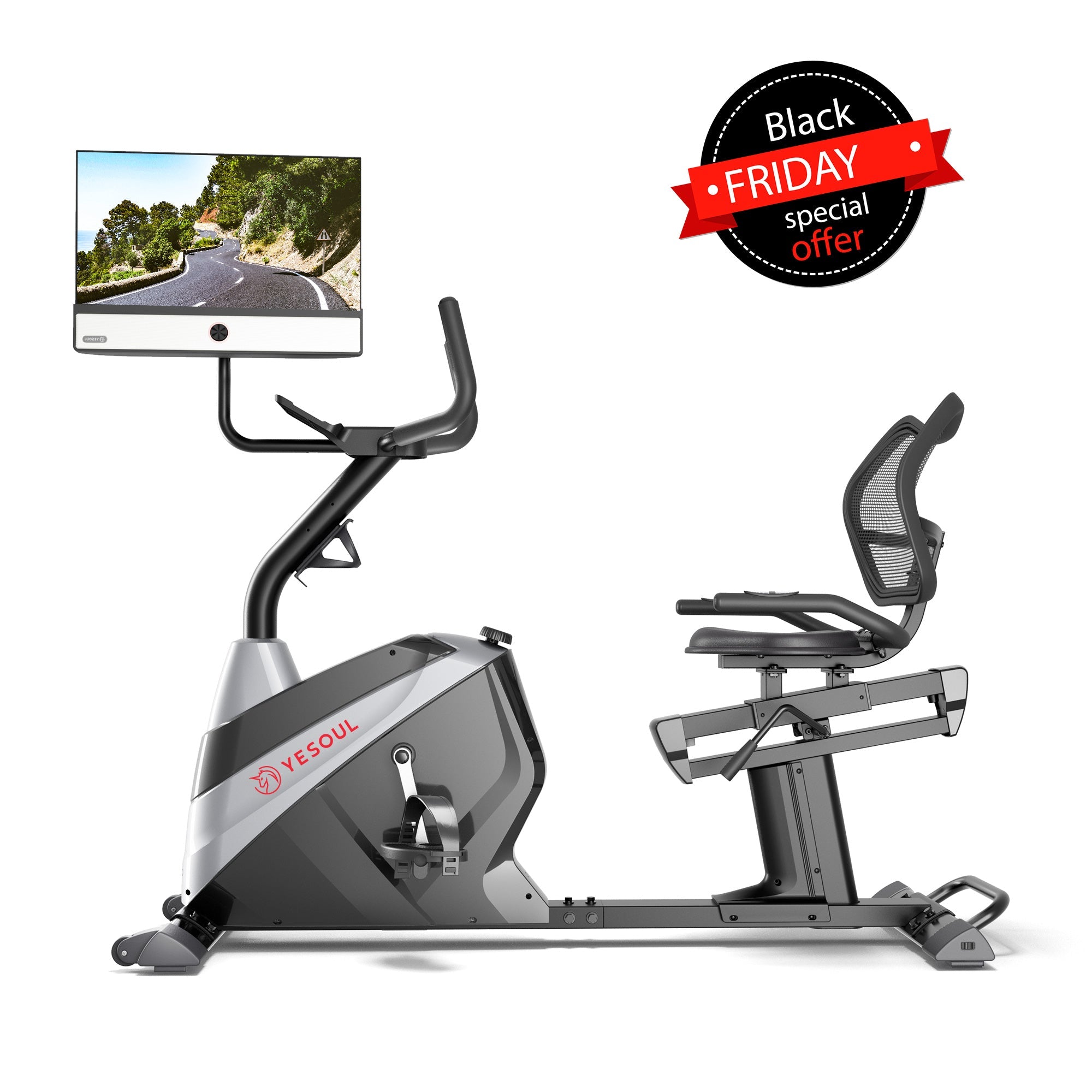Yesoul J1M Plus: Recumbent Bike with Screen for Joint Pain Relief – YESOUL CA