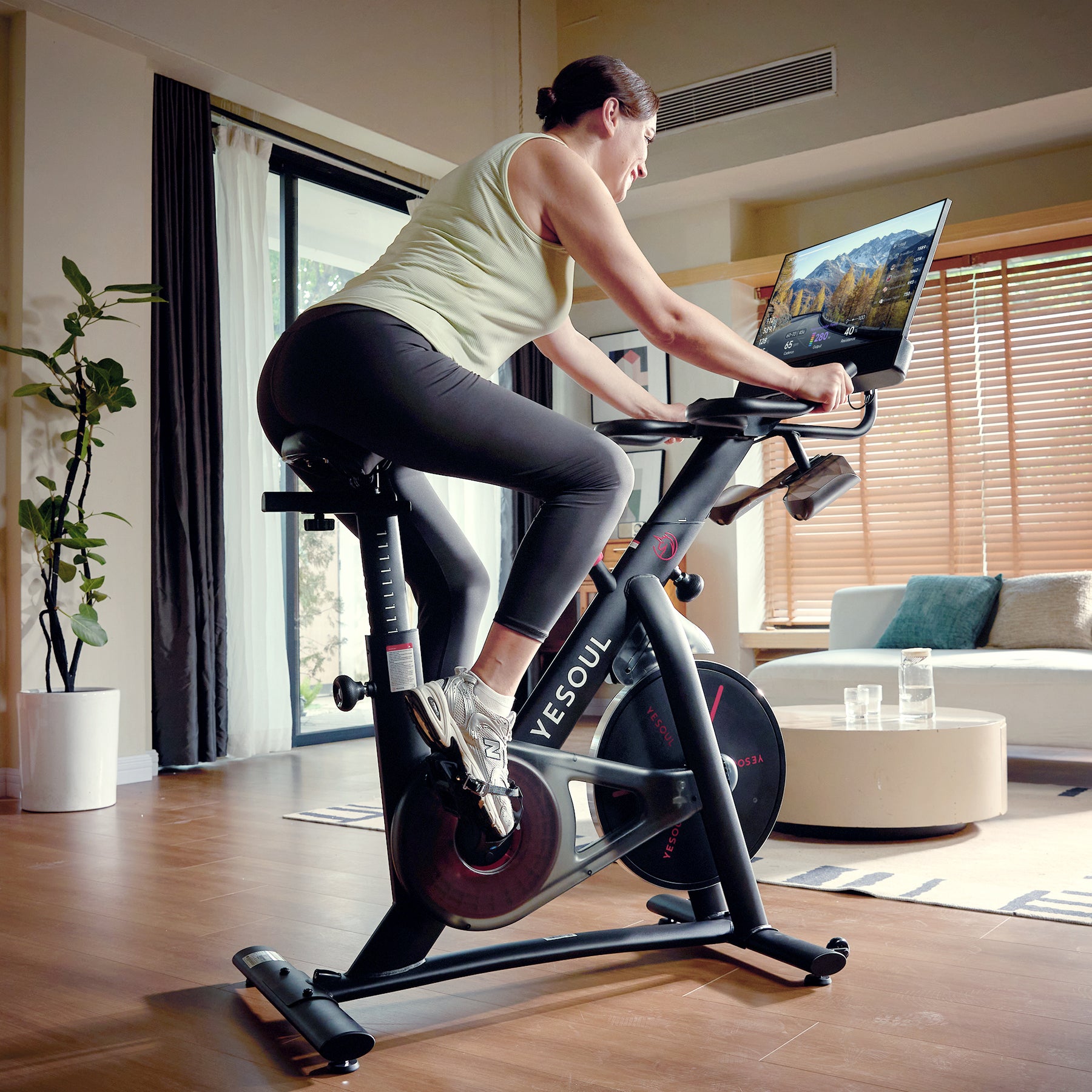 YESOUL® Exercise Bike | Best Peloton Alternative 2026 Rowing Treadmill